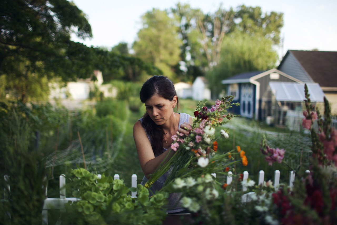 The {Farmer} & The Florist Interview: Danielle Grandholm - Floret Flowers